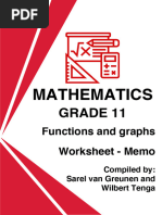 Functions and Graphs Grade 11 | PDF | Function (Mathematics) | Logarithm