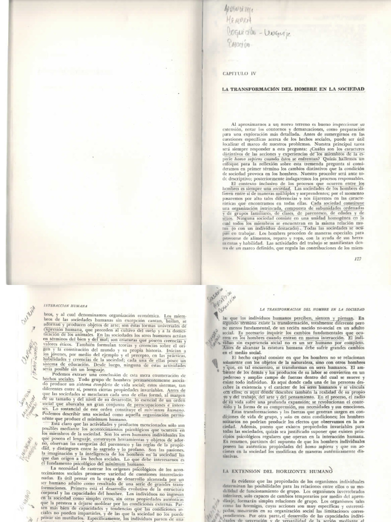 Asch, Solomon. Psicología Social. Bs. As. EUDEBA. 1964. Tercera Parte. Cap IV, V, VI. | PDF