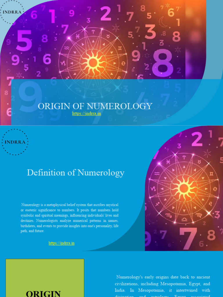 Origin of Numerology | PDF | Spirituality | Pythagoras