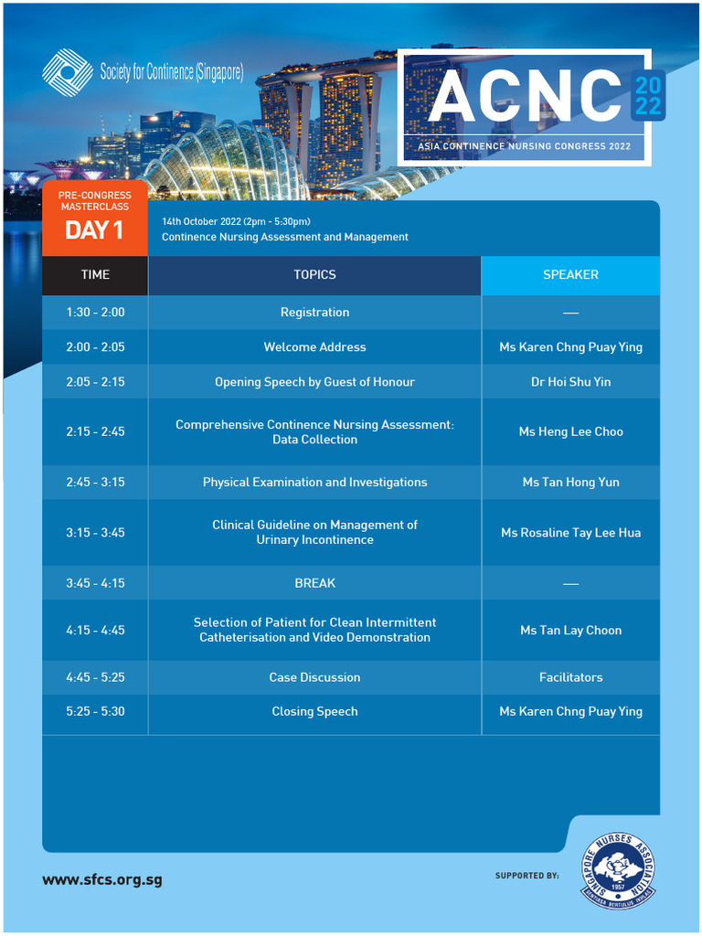 ACNC Programme 2022 V12 | PDF