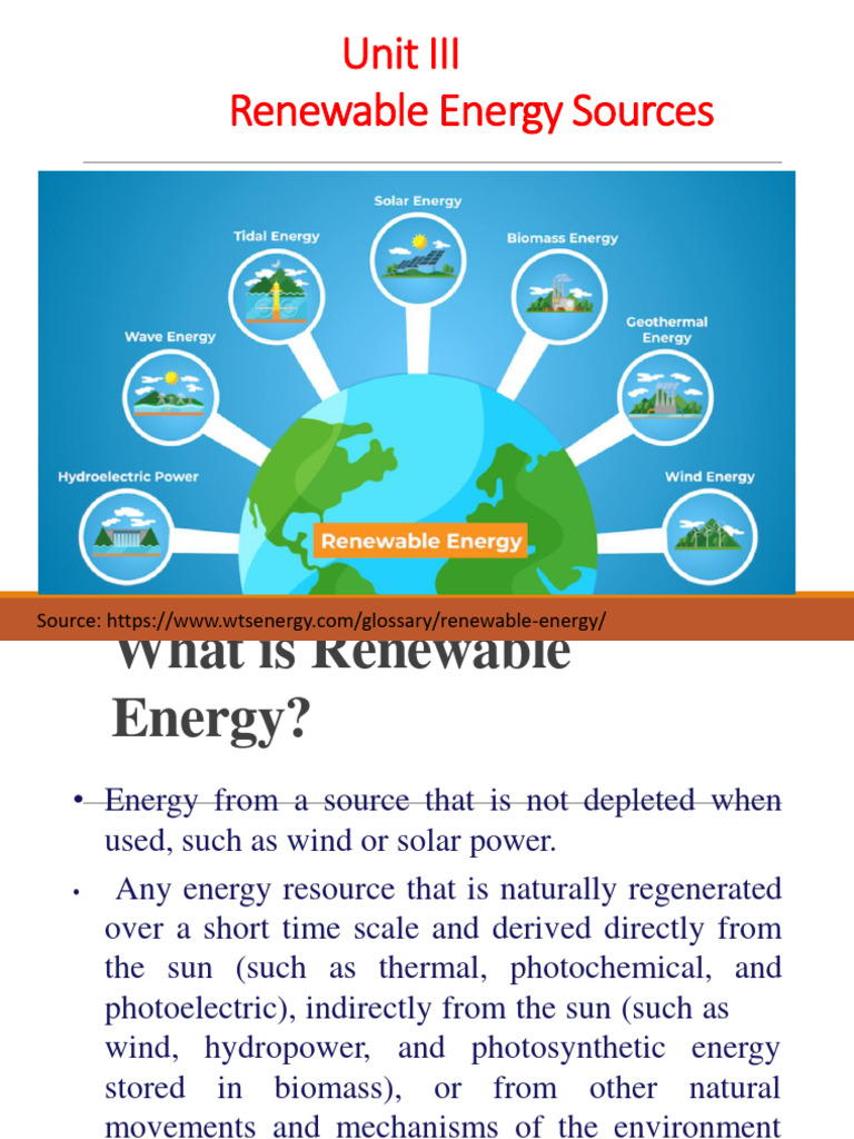 4-Unit III - Generation From Renewable Sources | PDF | Solar Power ...