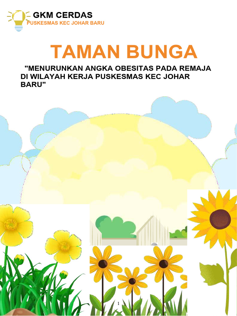 PKM Johar Baru-MAKALAH GKM CERDAS TAMAN BUNGA TAHUN 2023 | PDF