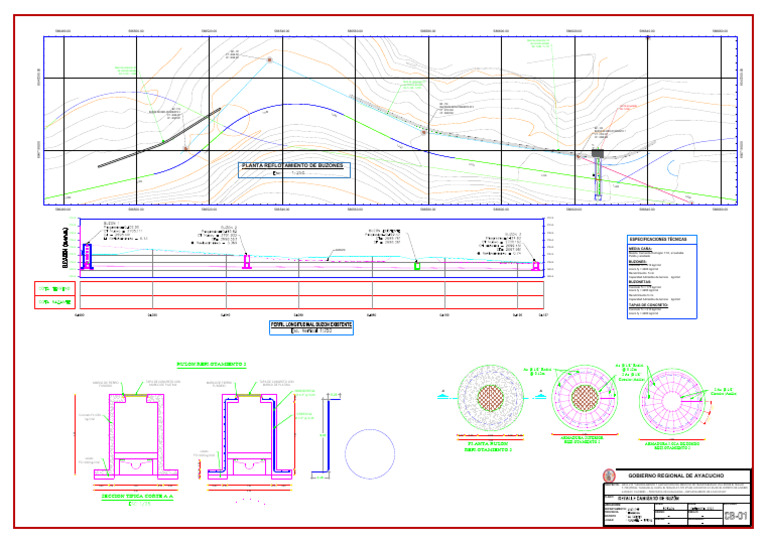 REFLOTAMIENTO DE BUZON-Plot A1 | PDF | Ingeniería estructural | Ingeniería de Edificación