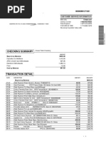 Bank Statement 2023-2024 | PDF | Overdraft | Transaction Account