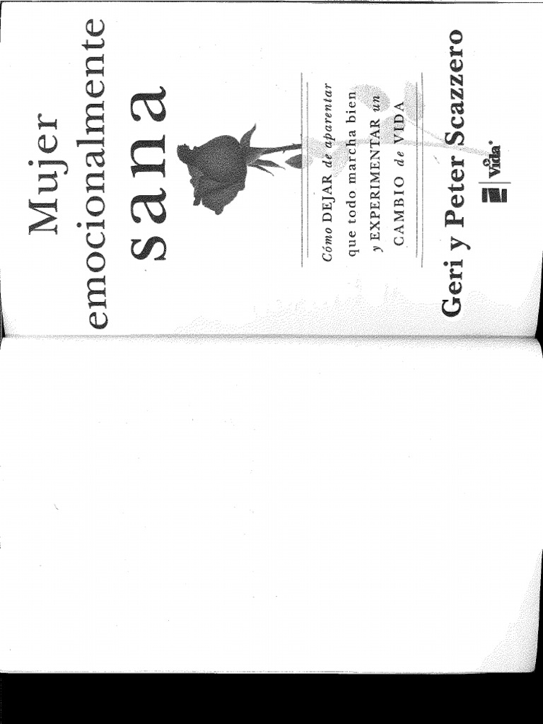 Mujer Emocionalmente Sana | PDF