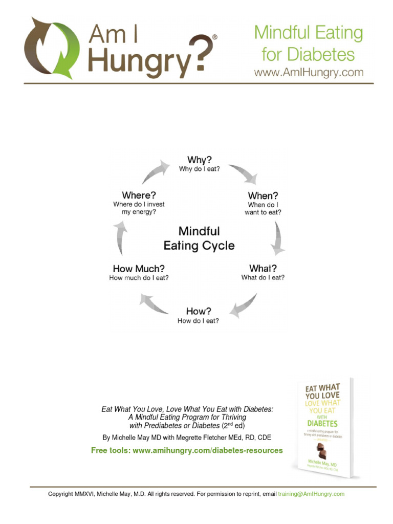 Handout Eat What You Love Love What You Eat With Diabetes | PDF ...