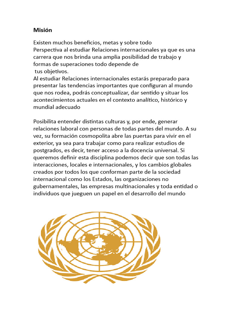 Marco Filosófico de Relaciones Internacionales | PDF | Relaciones ...