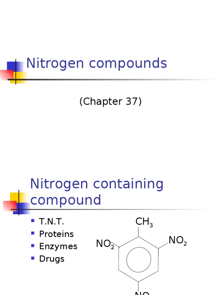 Nitrogen Compounds | PDF | Amine | Organic Chemistry