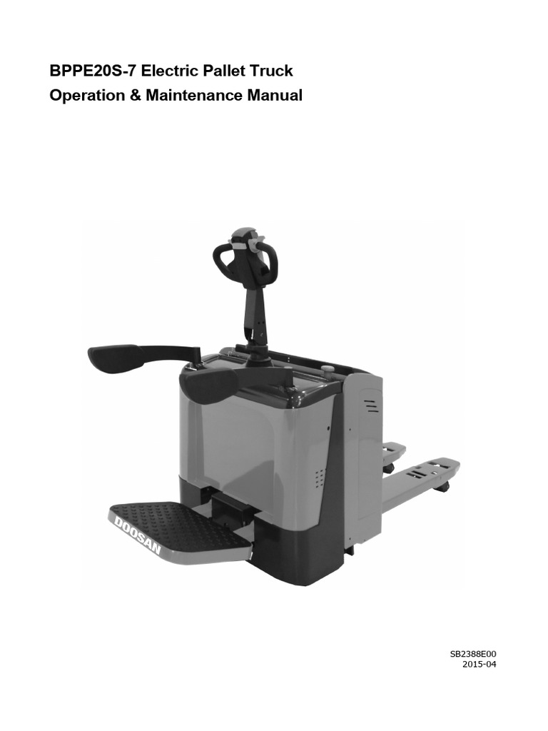 Transpaleta Manual de Serv. 2 | PDF