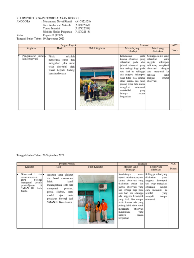 Logbook Kelompok 9 | PDF