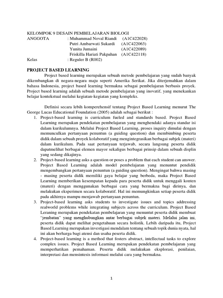 Logbook Kelompok 9 Desain Pembelajaran Biologi | PDF