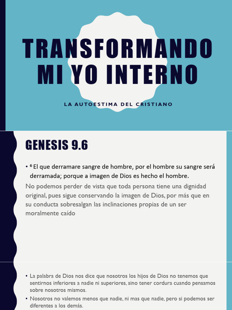 Transformando Mi Yo Interno | PDF