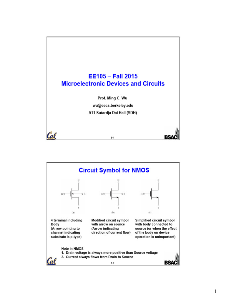 Lecture08 Mosfet Current Voltage Characteristics Pdf