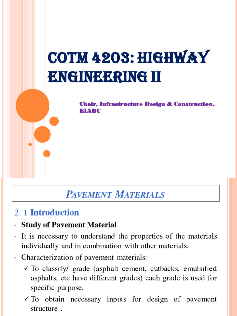 Pavement Materials in Highway Engineering | PDF | Road Surface | Rock ...