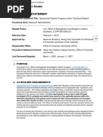 Six-Month Progress Report Guidelines | PDF | Finance & Money Management