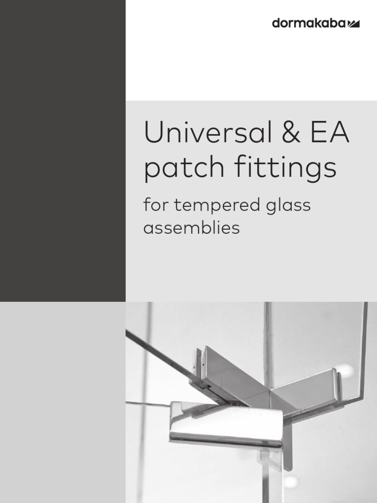 PatchFittings - 1-18 - Lo DORMAKABA | PDF | Door | Electrical Connector