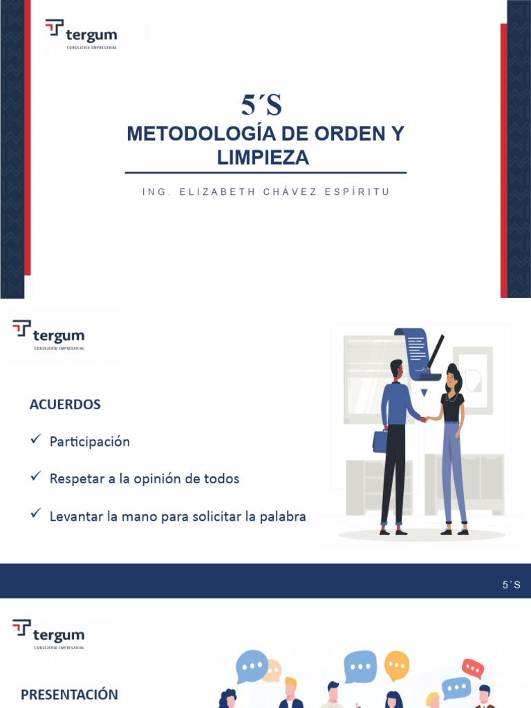 Presentacion 5´s | PDF