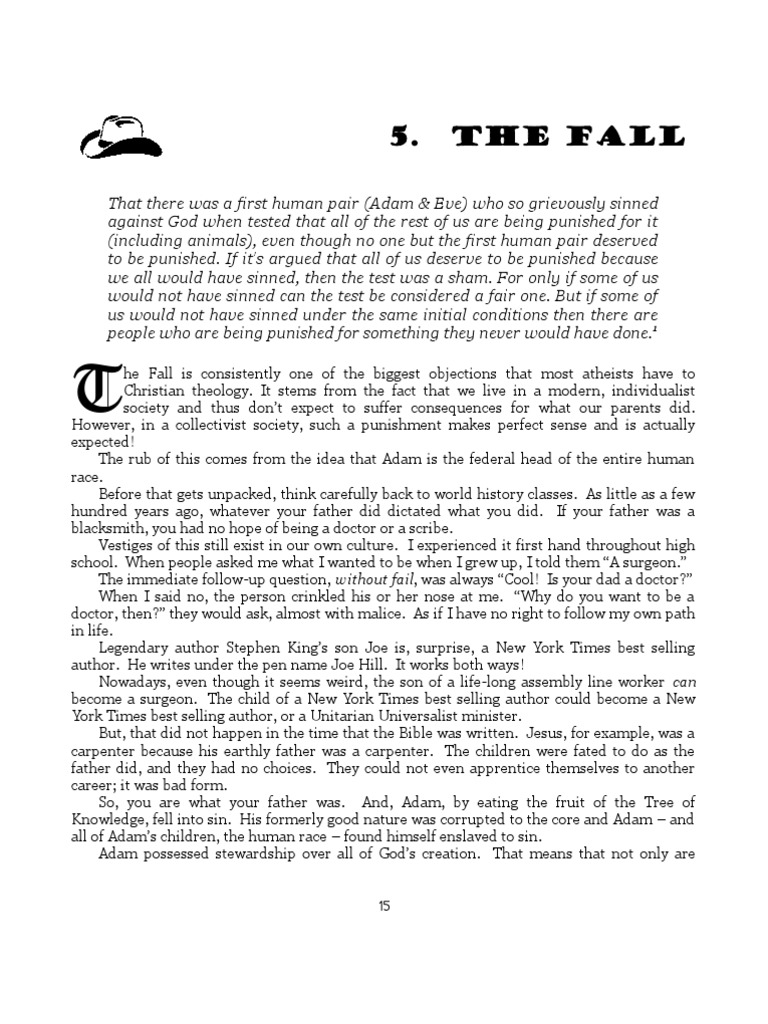 The Fall | Download Free PDF | Adam And Eve | Sin