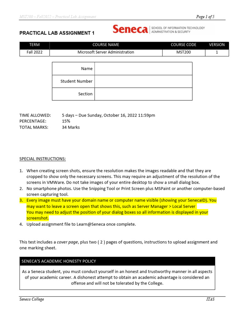 Practical Lab1 Fall2022 Pdf Screenshot Computer Architecture 
