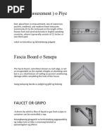 English-Tagalog Construction Terms | PDF | Roof | Porch