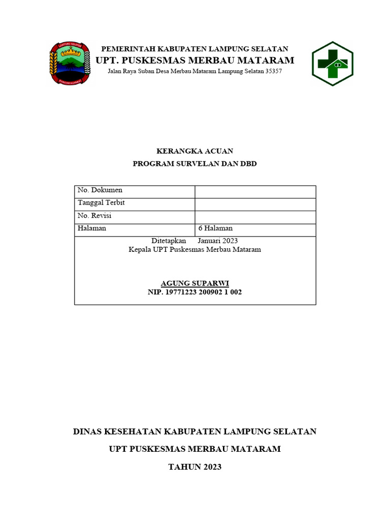 KAK PE DAN Survey Vektor DBD1 2023 | PDF