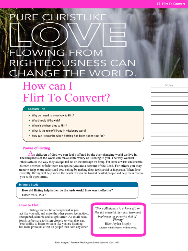 PMG Chapter 14 - Flirt To Convert | PDF | Sin | Religious Belief And Doctrine