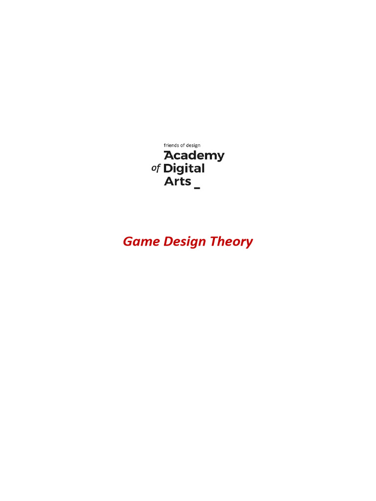 Game Theory Notes | PDF