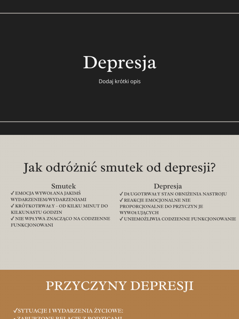 Depresja | PDF