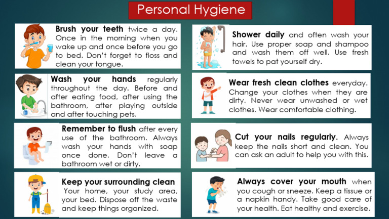 Personal Hygiene | PDF