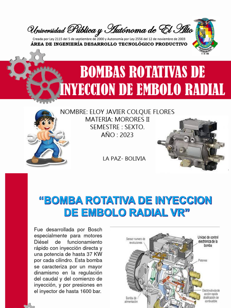 11-Atn600-Bombas Rotativas Embolo Radial VR | PDF | Inyección de ...