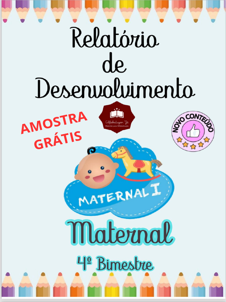 Amostra Grátis - Maternal | PDF Amostra Grátis - Maternal | PDF