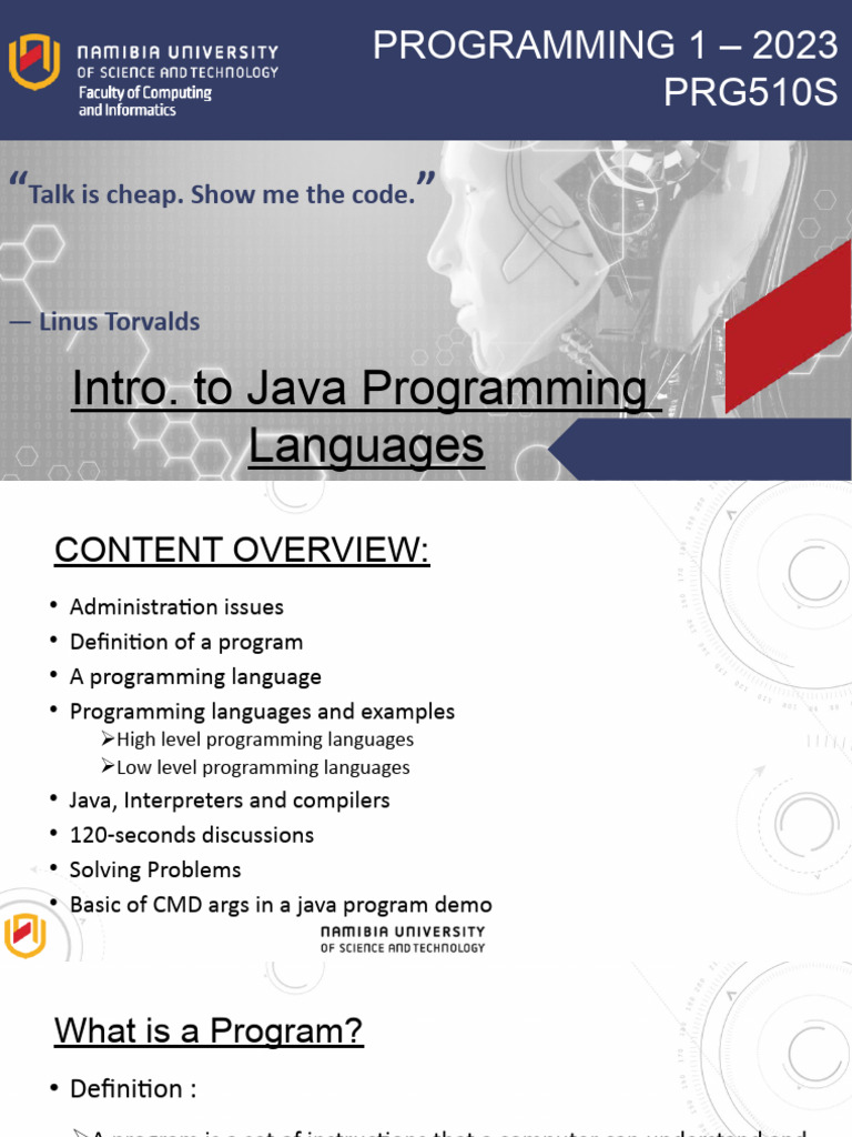 Week 02 Theory Slides-S | PDF | Computer Programming | Java ...