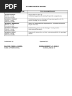 Annex A - Accomplishment Report For DTR | PDF