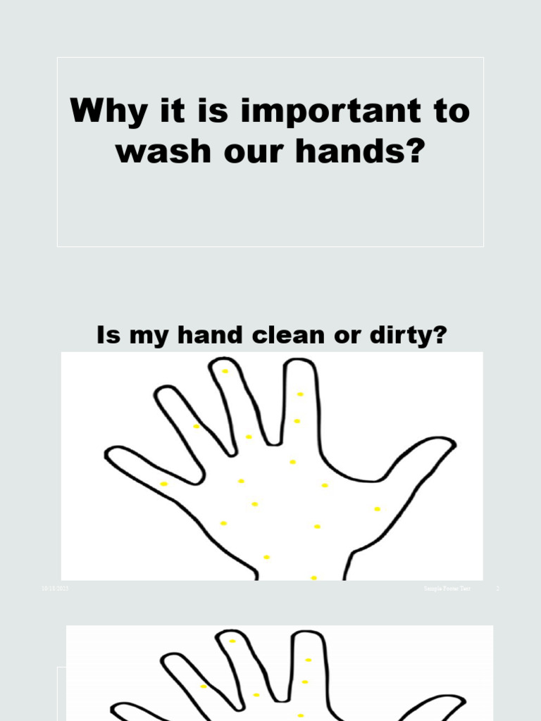 Proper Hand Washing Guide | PDF