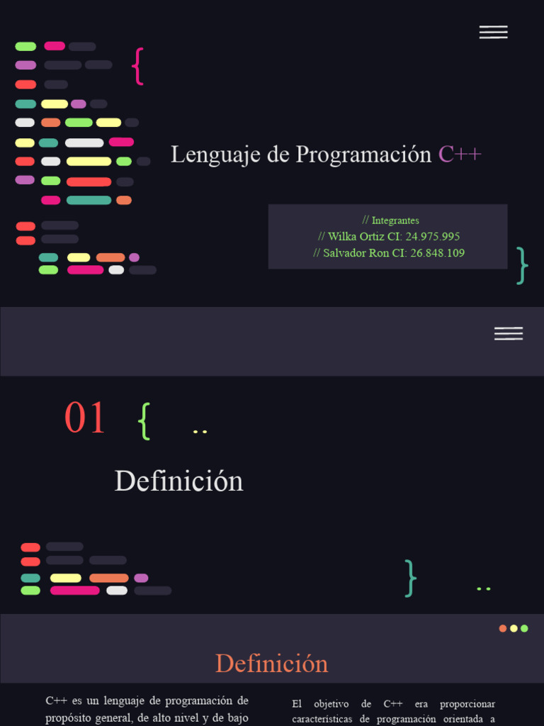 Laminas Lenguaje de Programación | PDF | C (lenguaje de programación ...