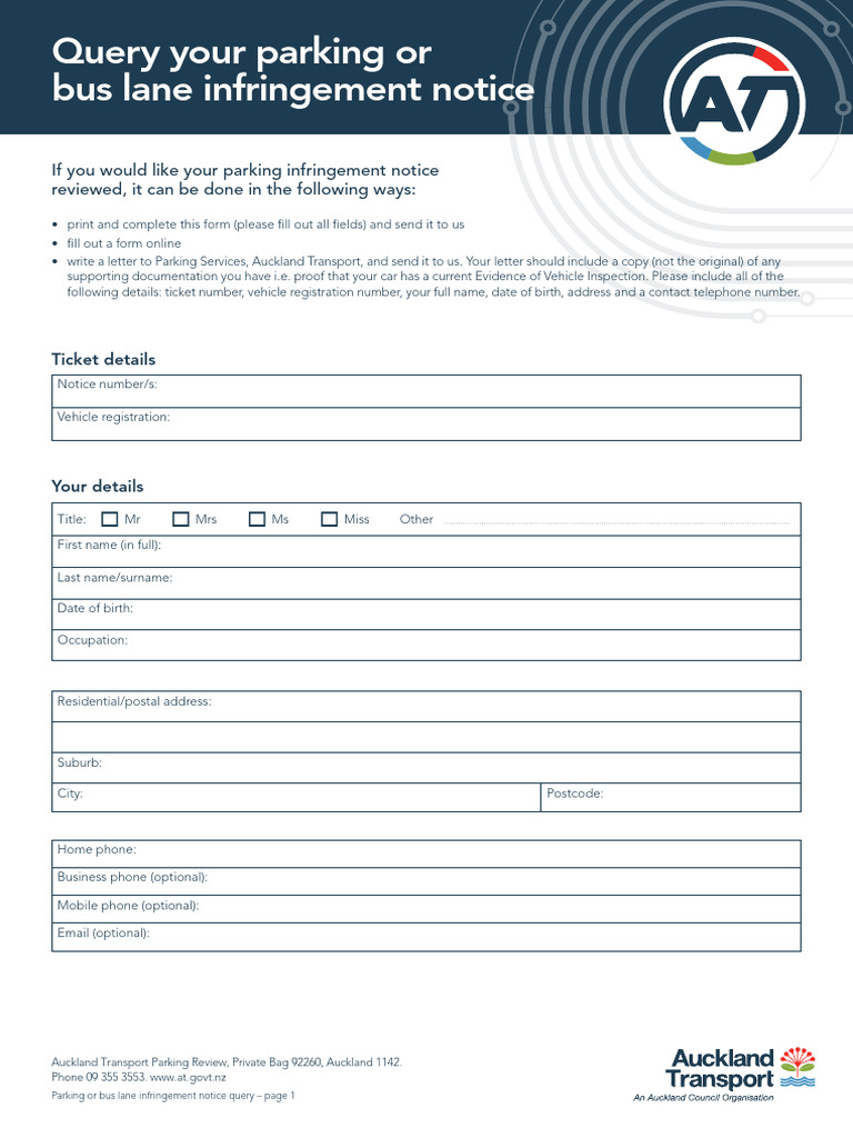 Query Infringement Form Vehicle | PDF