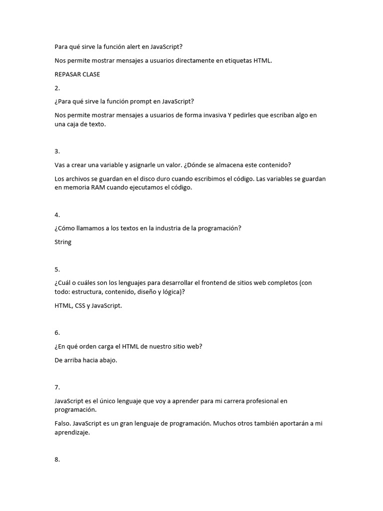 EXAMEN CENFOTI - 2023 | PDF | Script Java | Lenguaje de programación