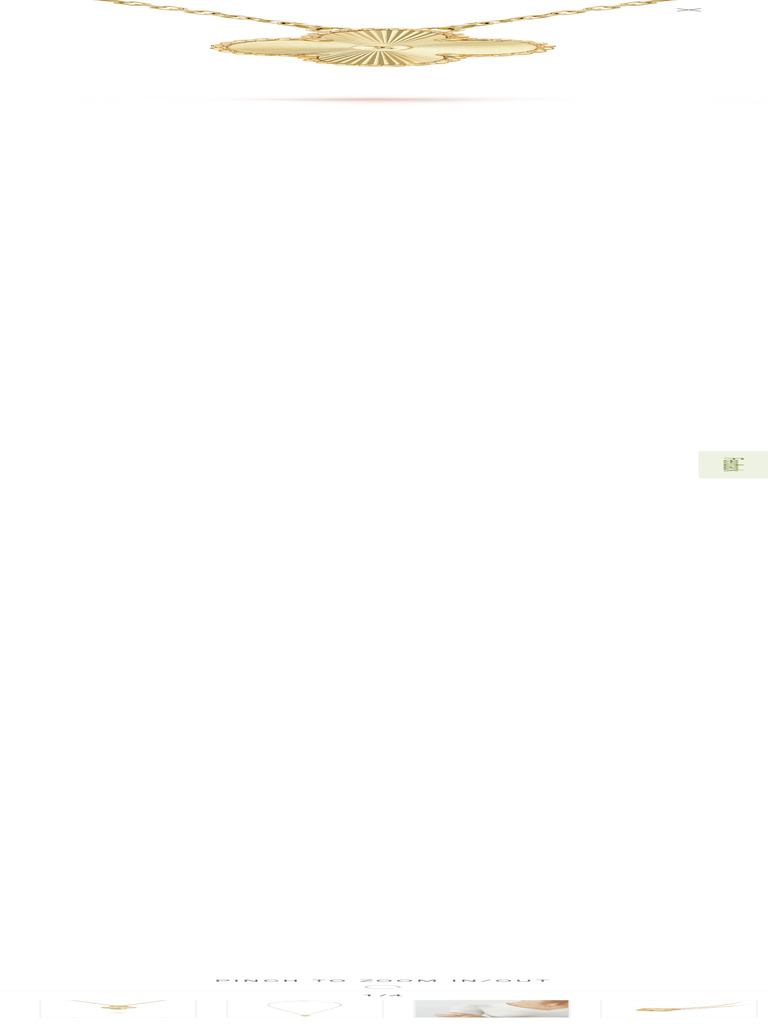 Vintage Alhambra Pendant 18K Yellow Gold - Van Cleef & Arpels | PDF ...