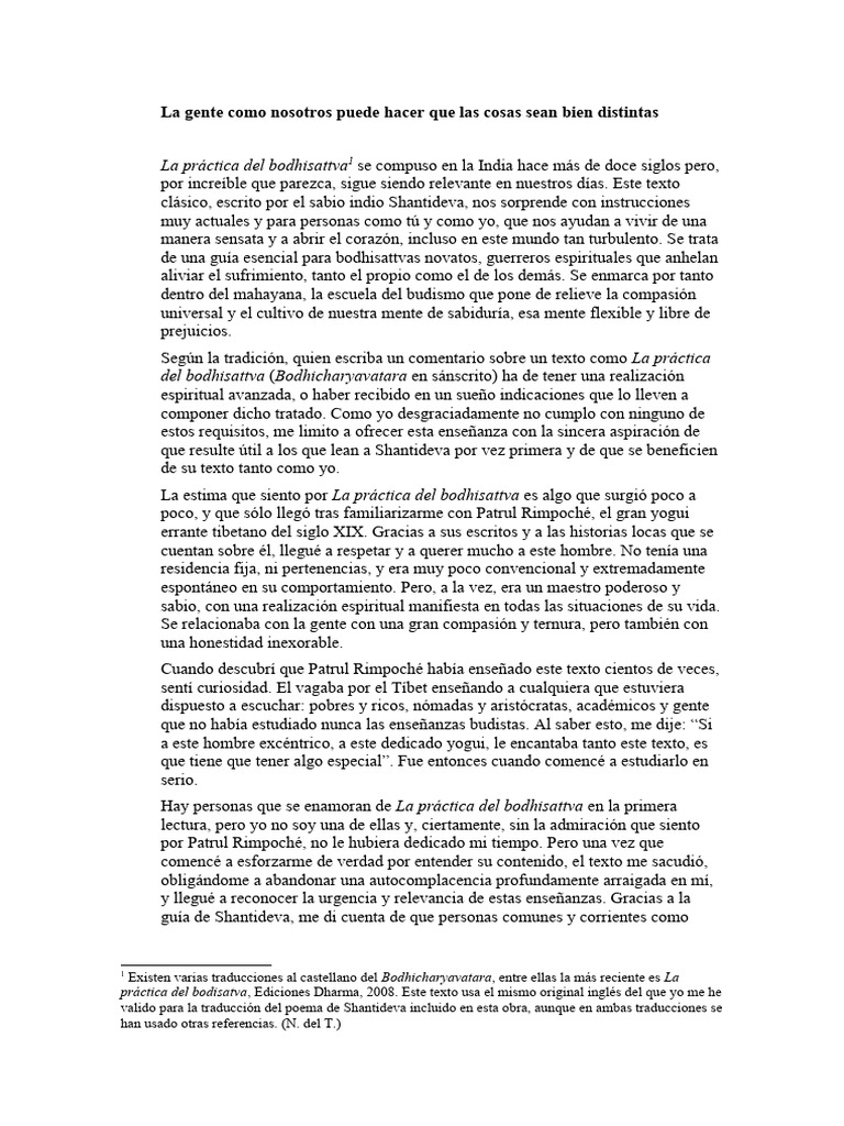 No Hay Tiempo Que Perder (Pema Chordon) | PDF | Filosofía | Poesía