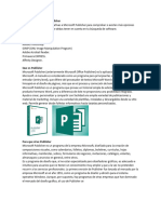 Partes de la Ventana de Publisher | PDF | Microsoft Office | Ventana ...