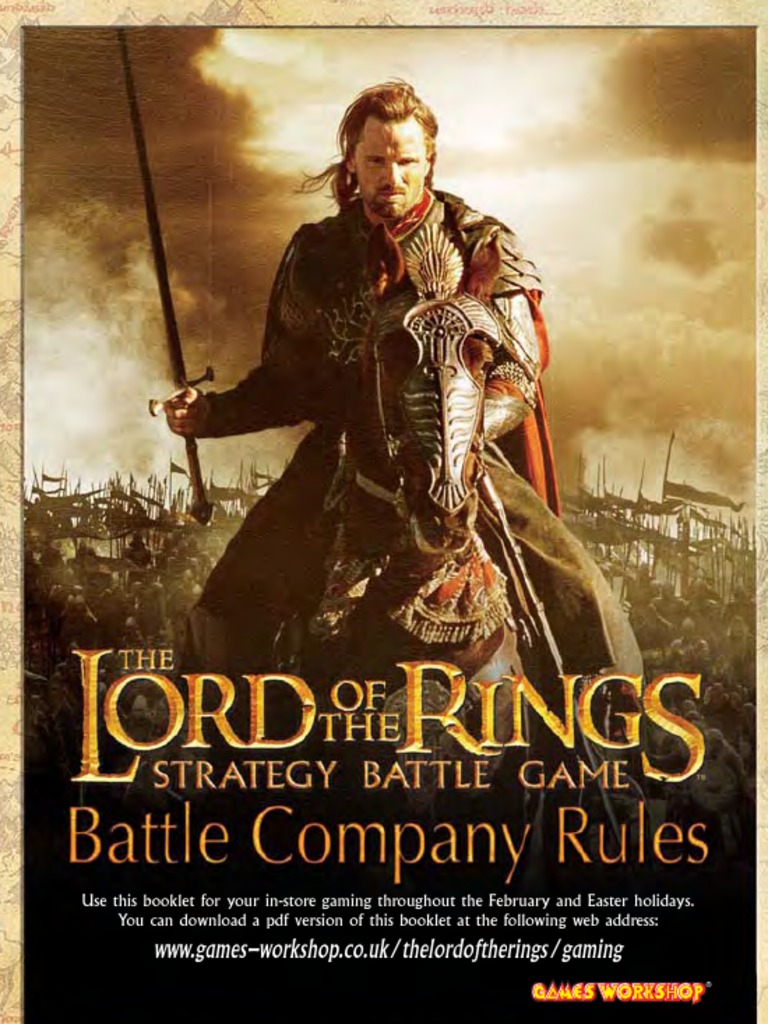 Lotr Strategy Battle Game - Battle Companies | Download Free PDF | Orc ...
