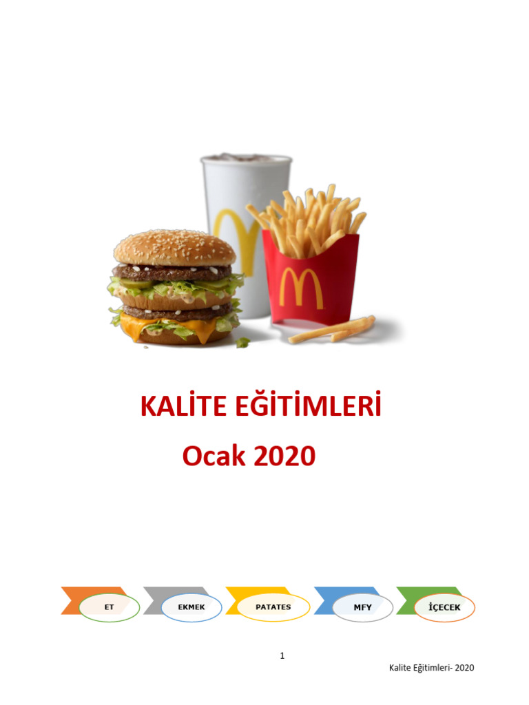 Kali̇te Eği̇ti̇mleri̇ Rehber -Ocak 2020 | PDF