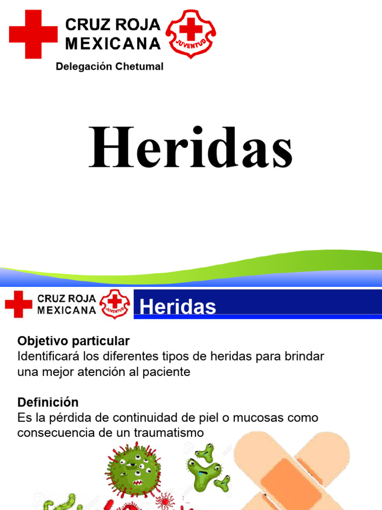 Heridas, quemaduras y fracturas | PDF | Herida | Quemar