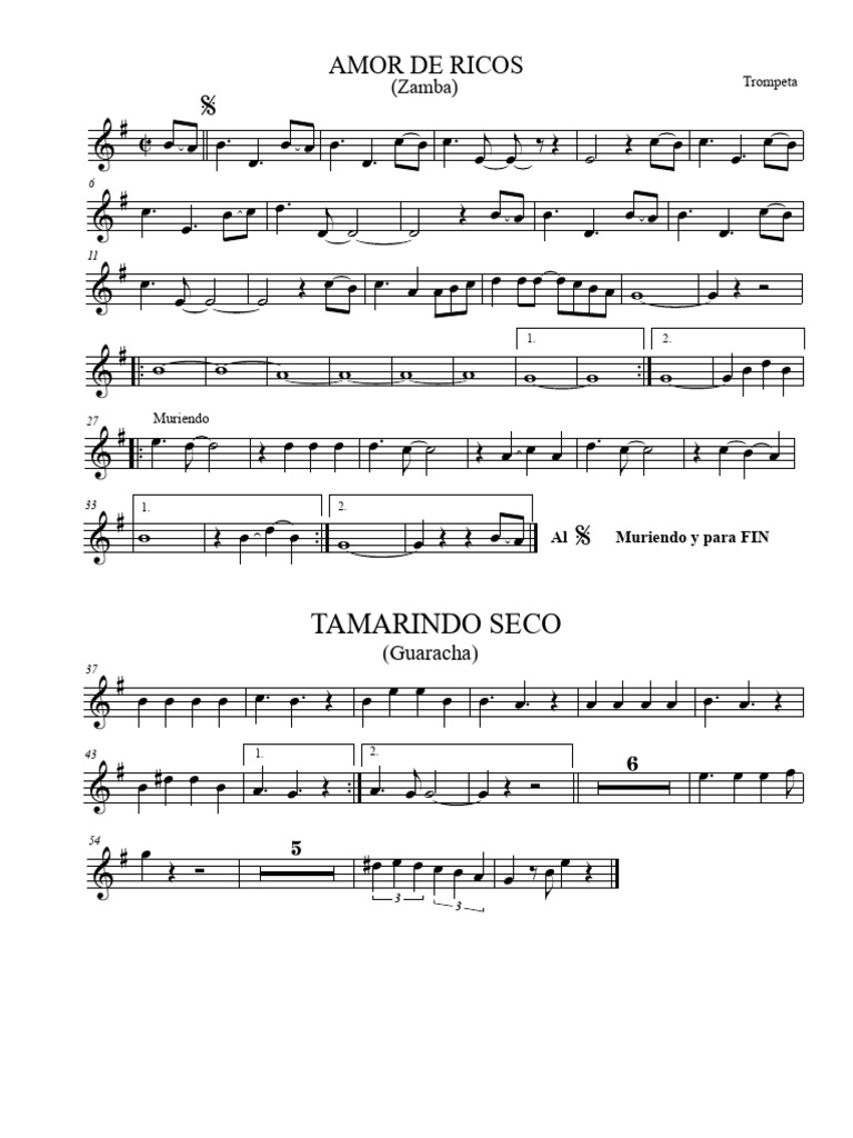 Amor de Ricos -Tamarindo Seco Tp. | PDF