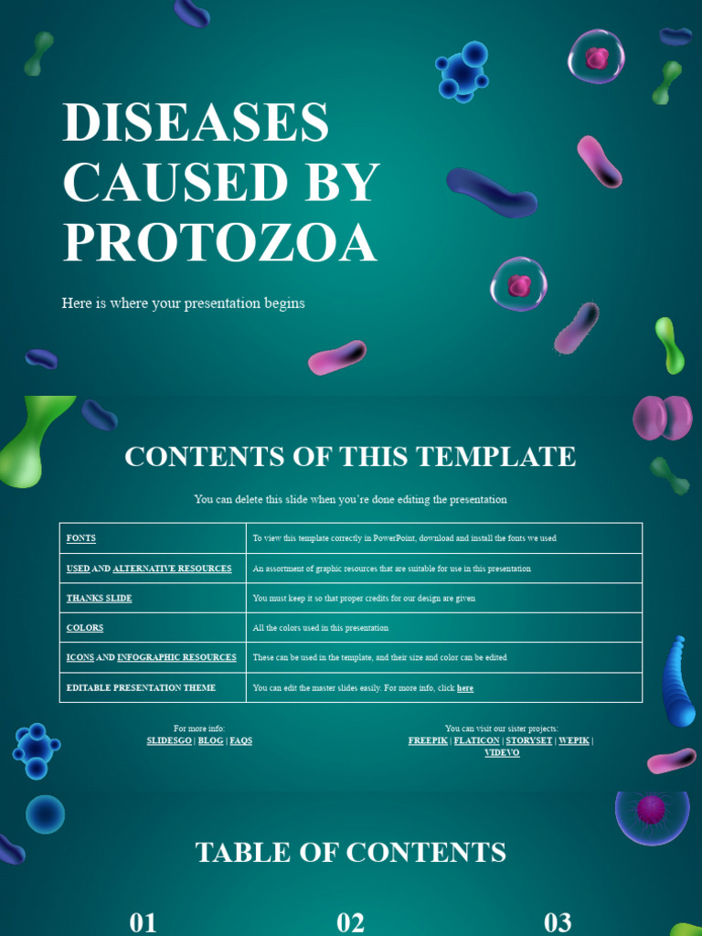 Diseases Caused By Protozoa Pdf Planets Infection