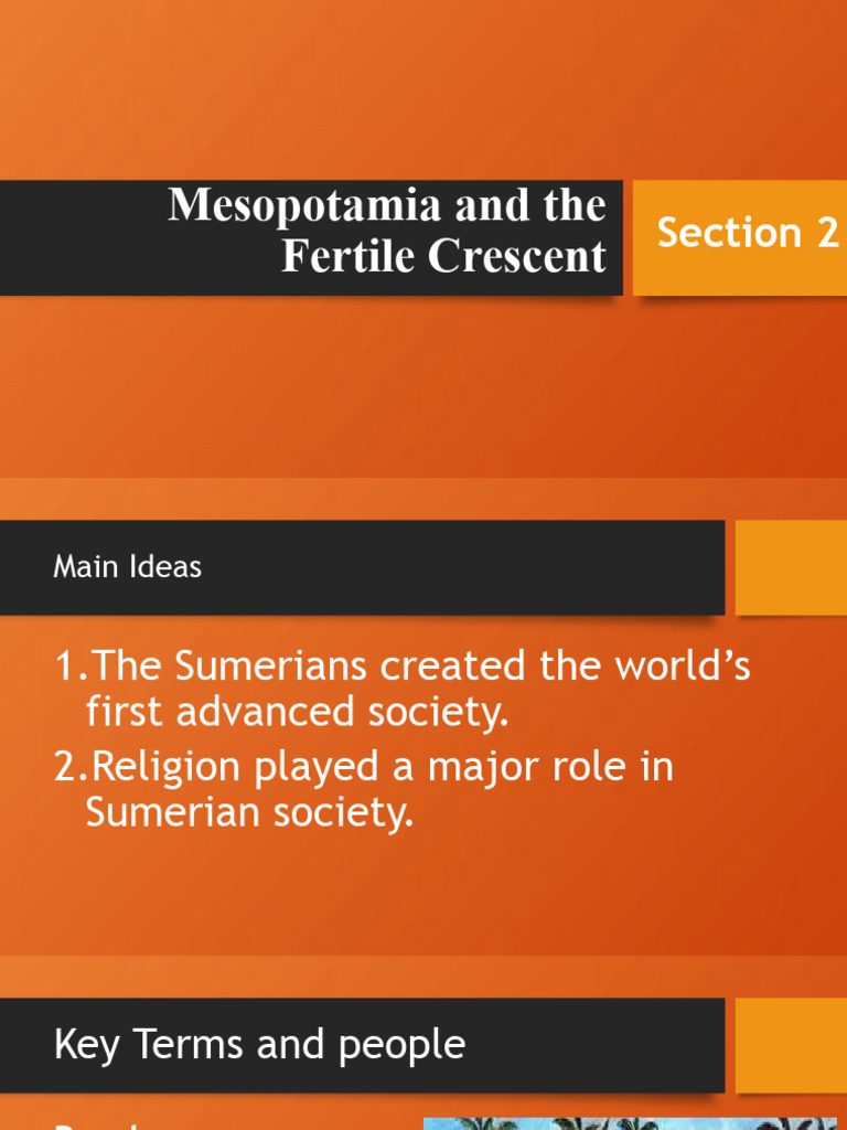 Mesopotamia section 2 | PDF