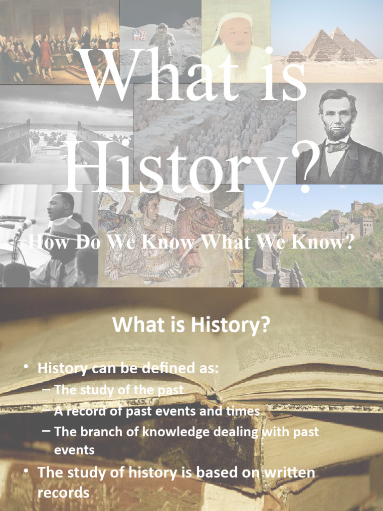 Introduction To History | PDF | Primary Sources | Archaeology