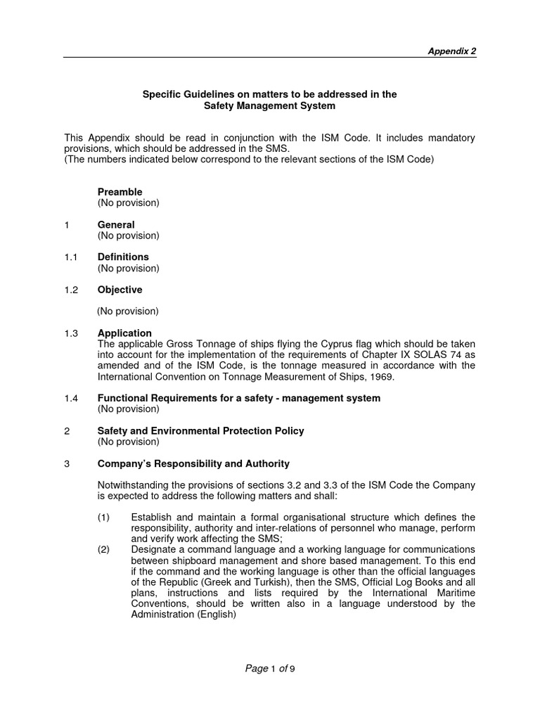 Circular 2006 27 Appendix2 | PDF | Ships | Verification And Validation
