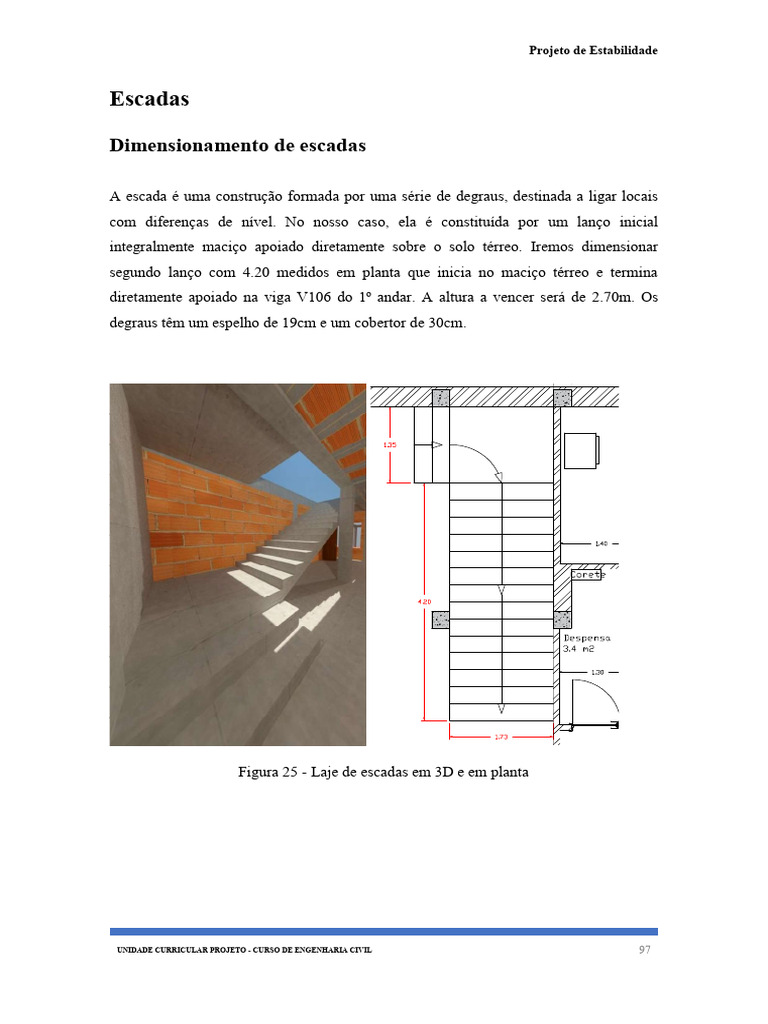 Projeto Escada | PDF