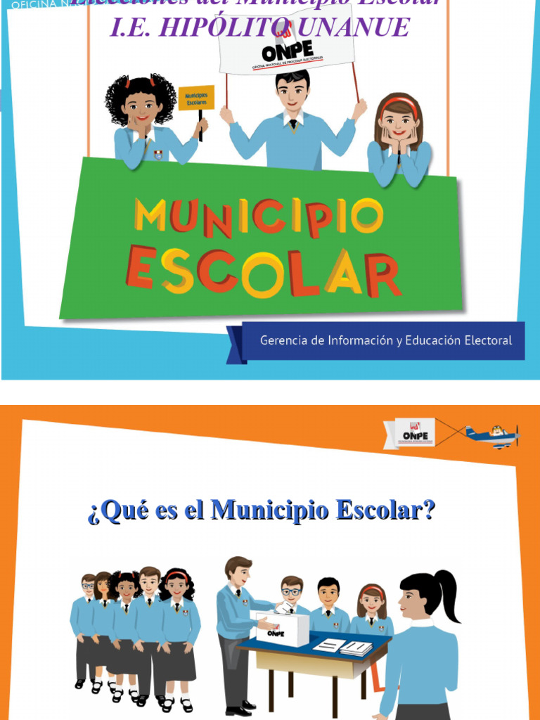 Elecciones Mesc de La I.E. Hipólito Unanue Mesc 2019 | PDF